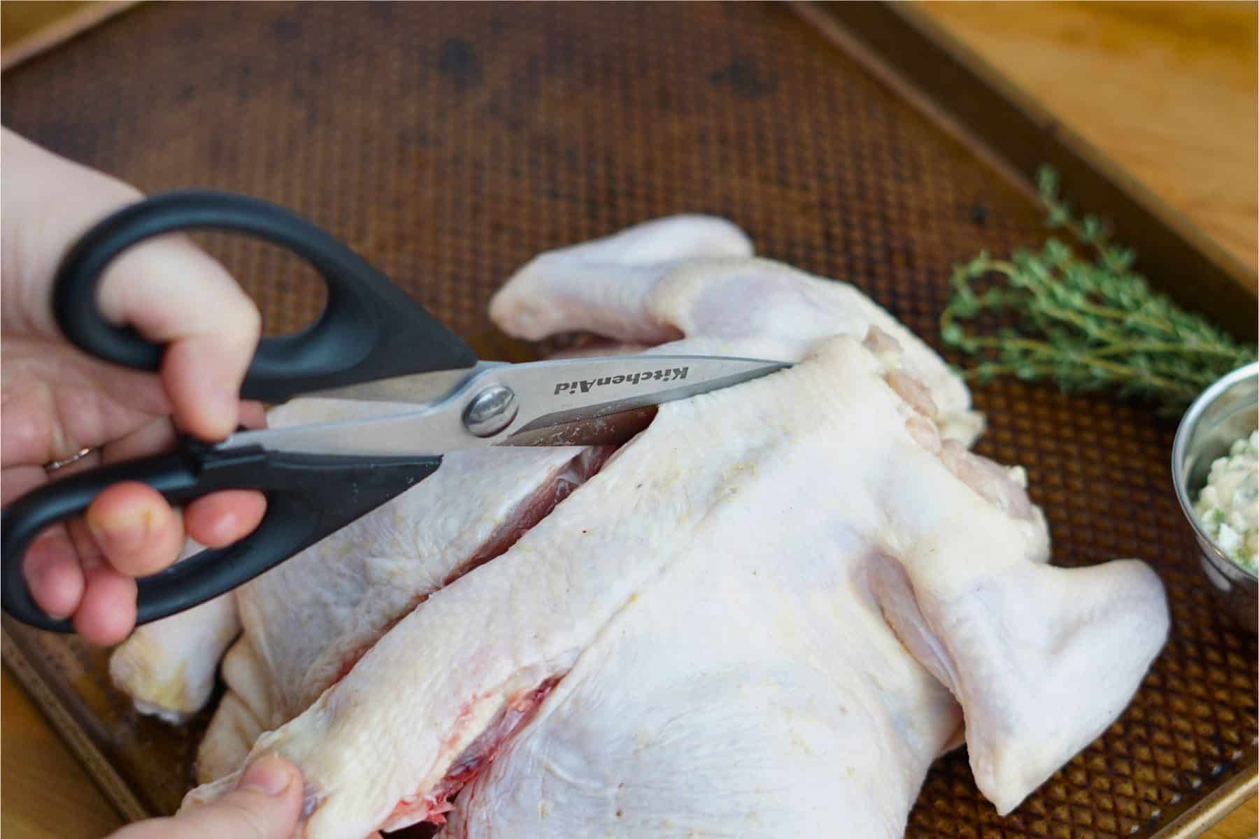 Easy Spatchcock Chicken (Juicy + Crispy) - For the Belly and Soul